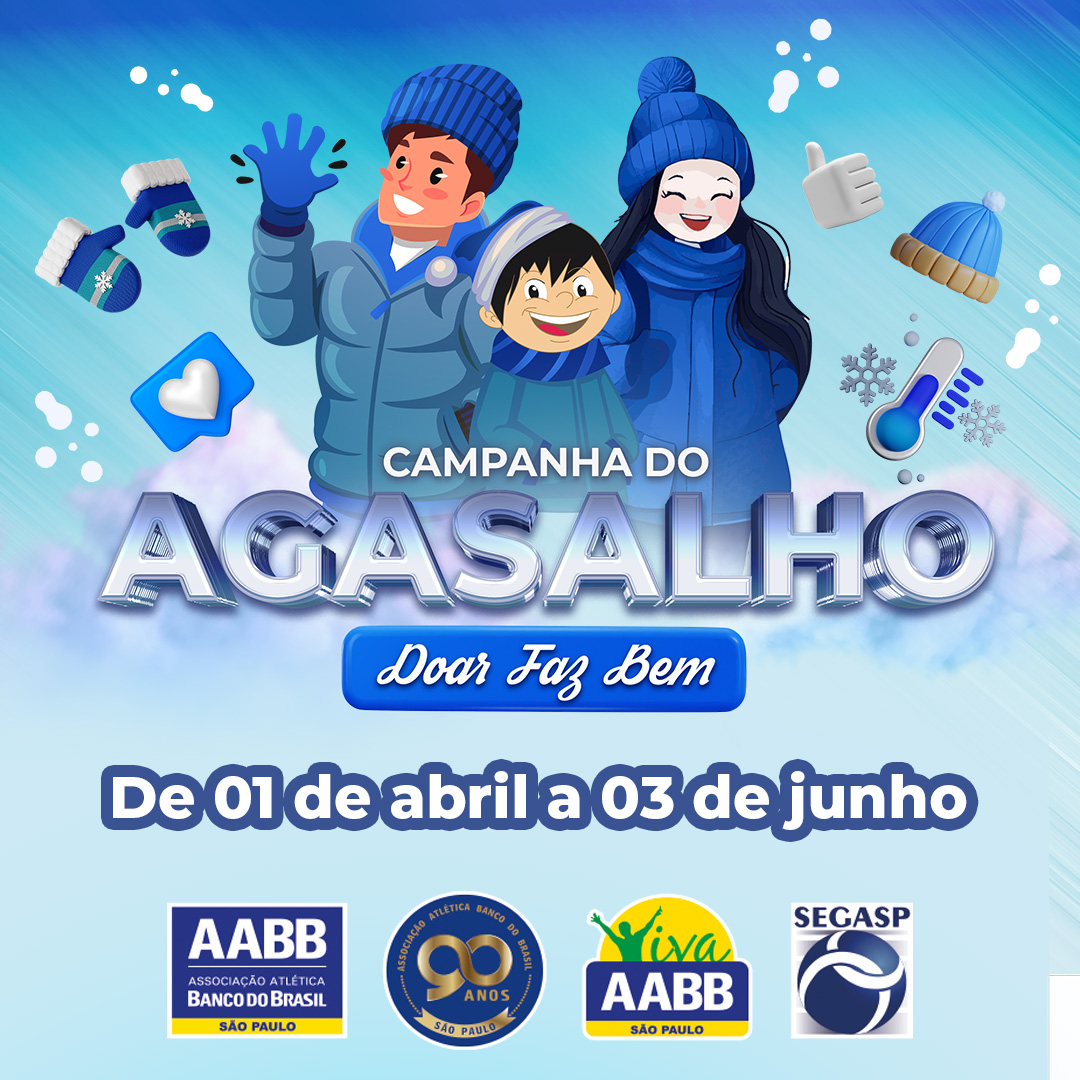 AABB-SP - Campanha do agasalho – Doar faz bem